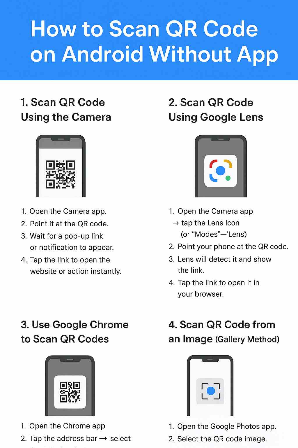 How to Scan QR Code on Android Without App (2025 Guide)